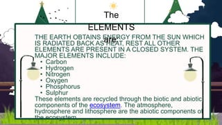 biogeochemical cycle for standard 9 students | PPT