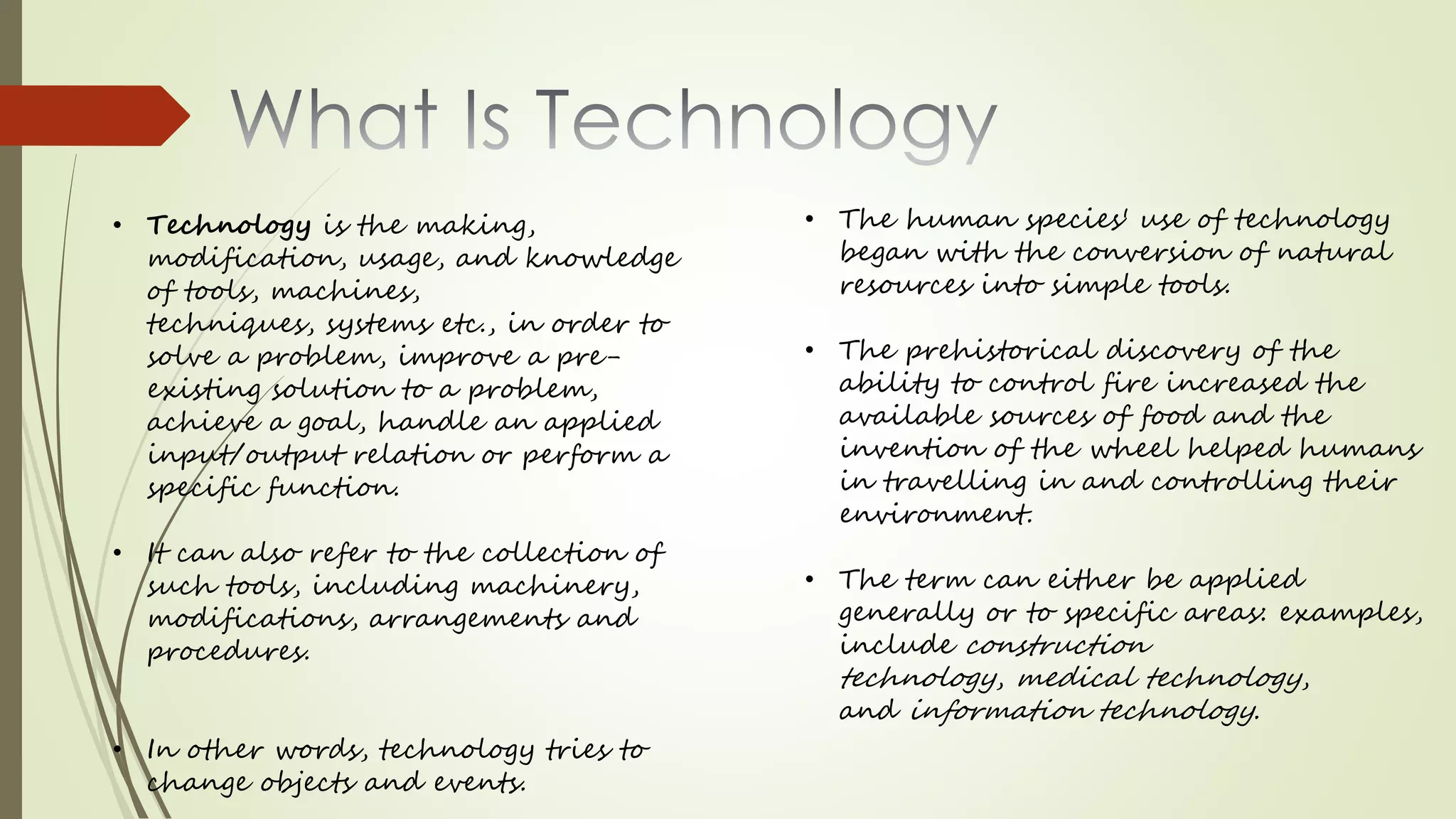 Science and Technology | PPTX