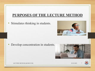 Lecture Method in Nursing Education | PPTX