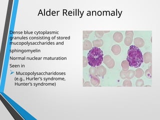 Peripheral blood smear pathology........... | PPTX