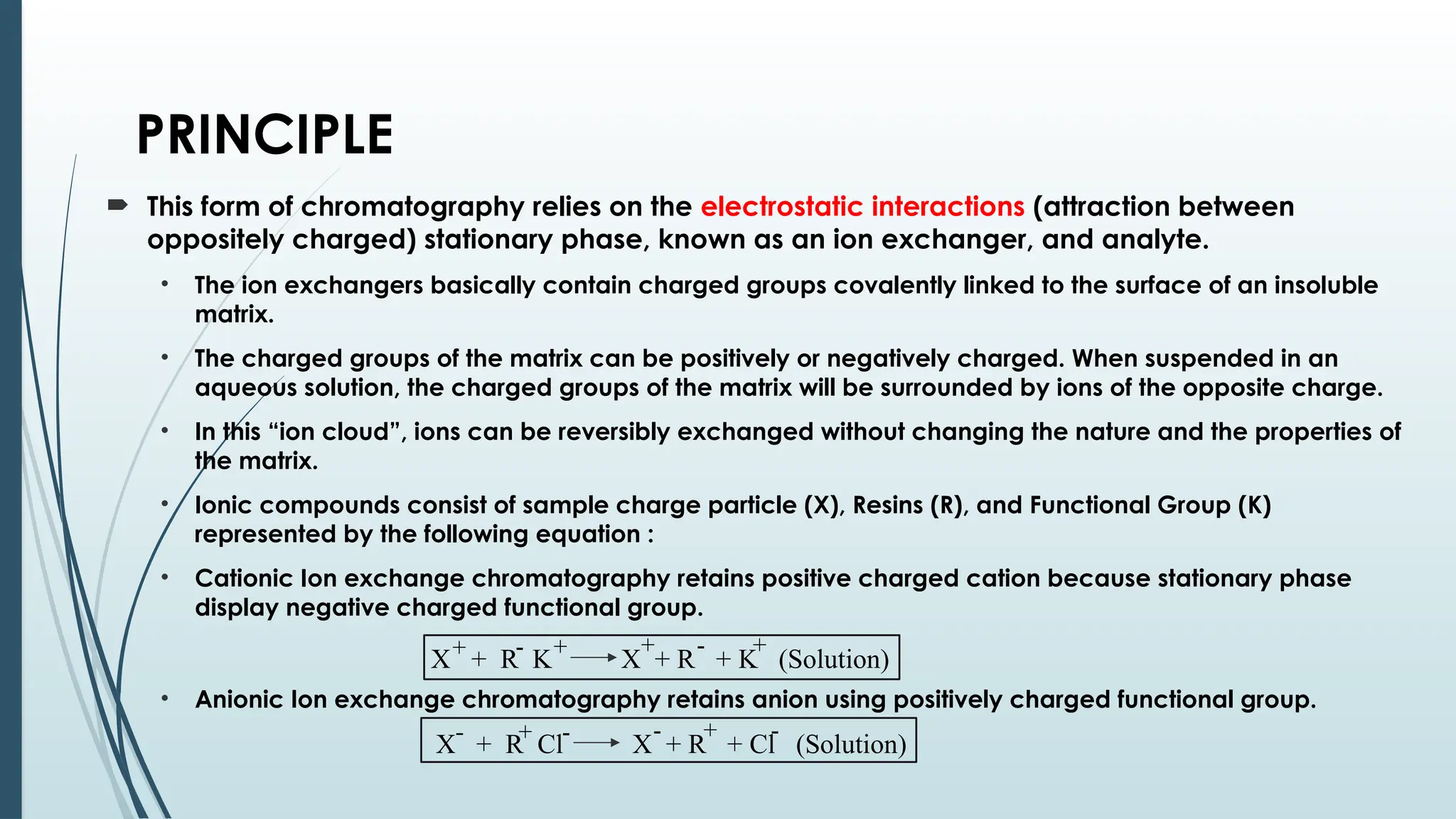 Ion exchange chromatography & Their Principle or classification with ...