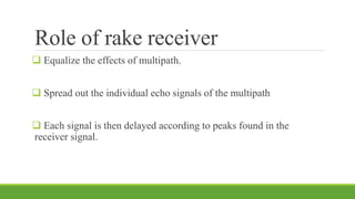 rake reciever ppt | PPTX