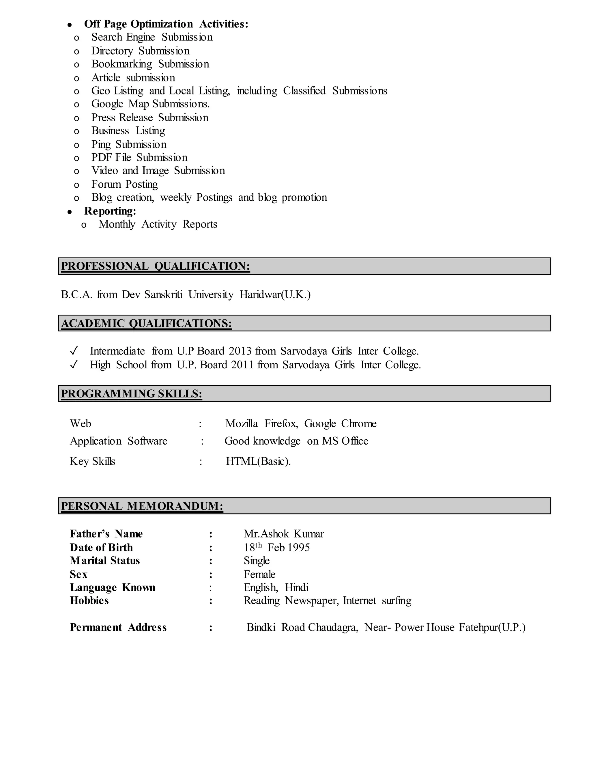 Divya resume | PDF