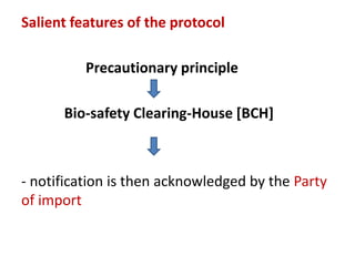 National and international protocol for plant genetic resource ...