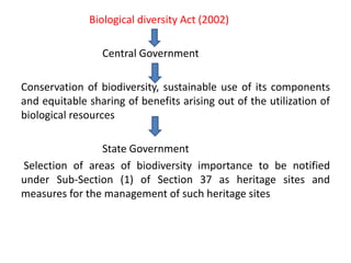 National and international protocol for plant genetic resource ...