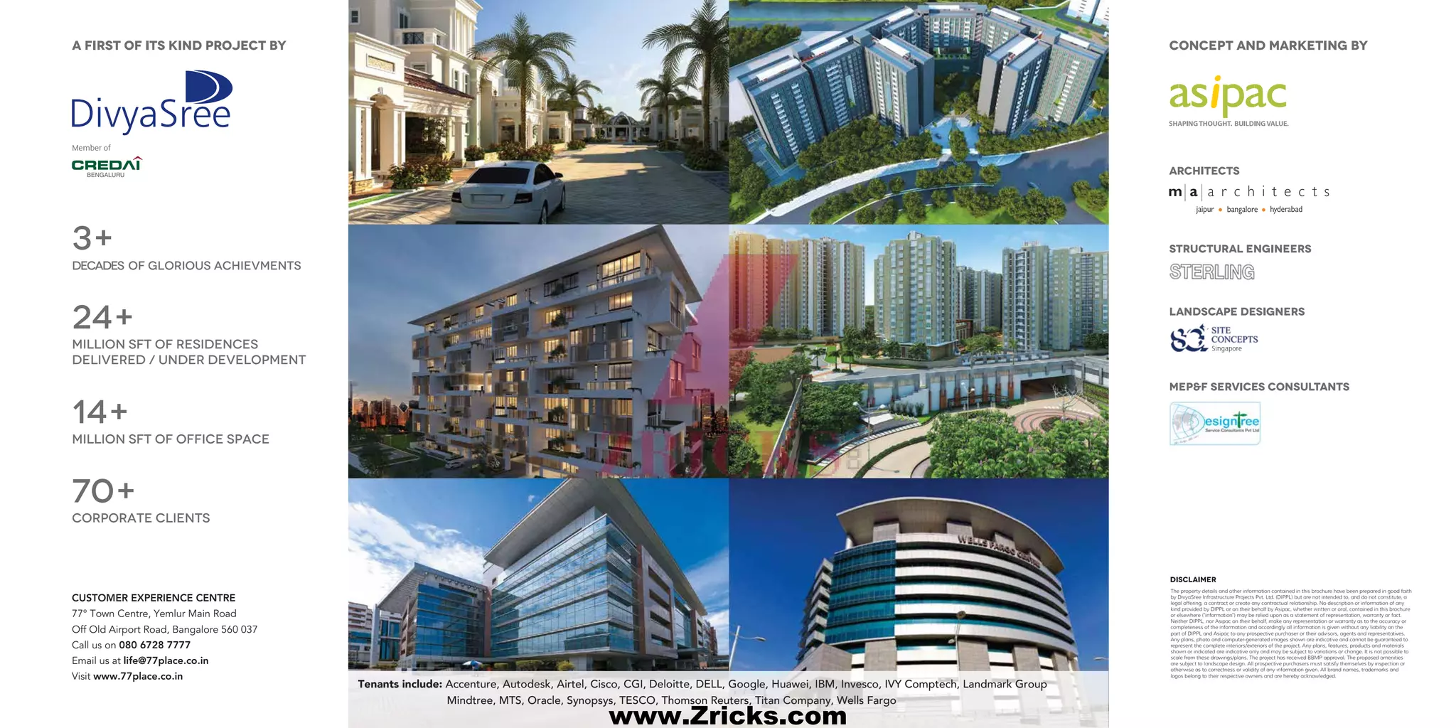 Divyasree 77° Place Brochure - Zricks.com