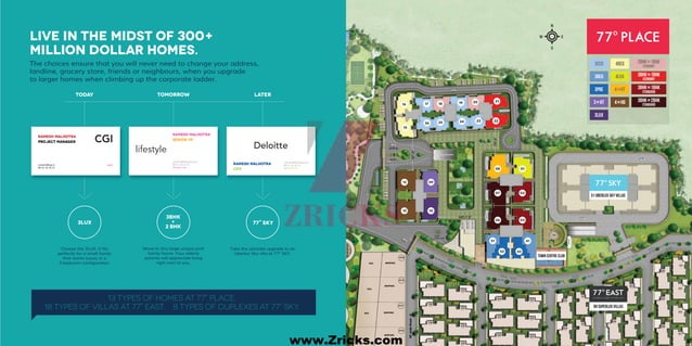 Divyasree 77° Place Brochure - Zricks.com