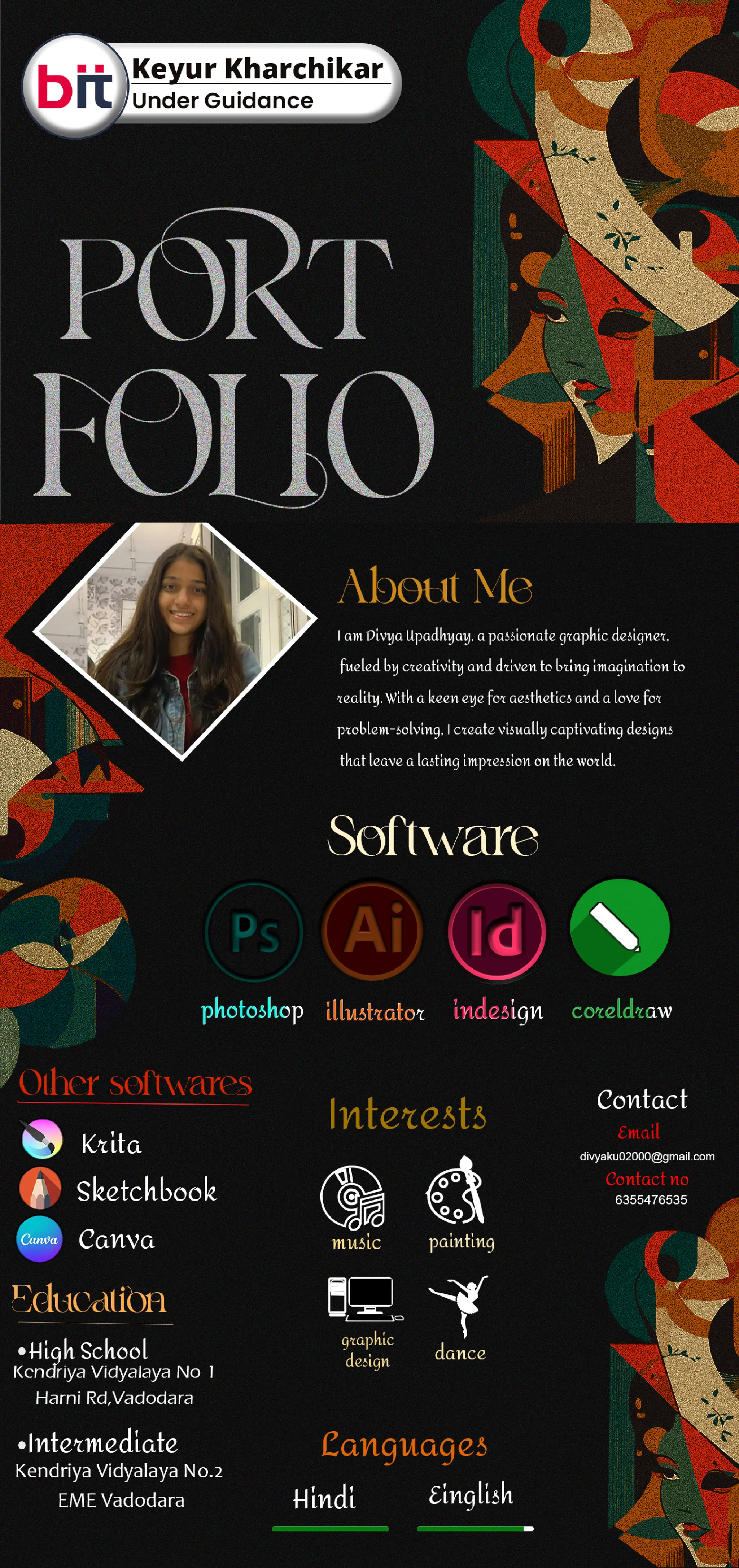 DIVYA UPADHYAY ( Graphic designing portfolio ) | PDF