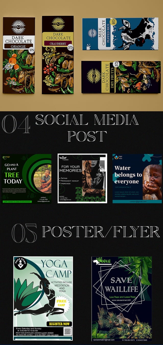 DIVYA UPADHYAY ( Graphic designing portfolio ) | PDF