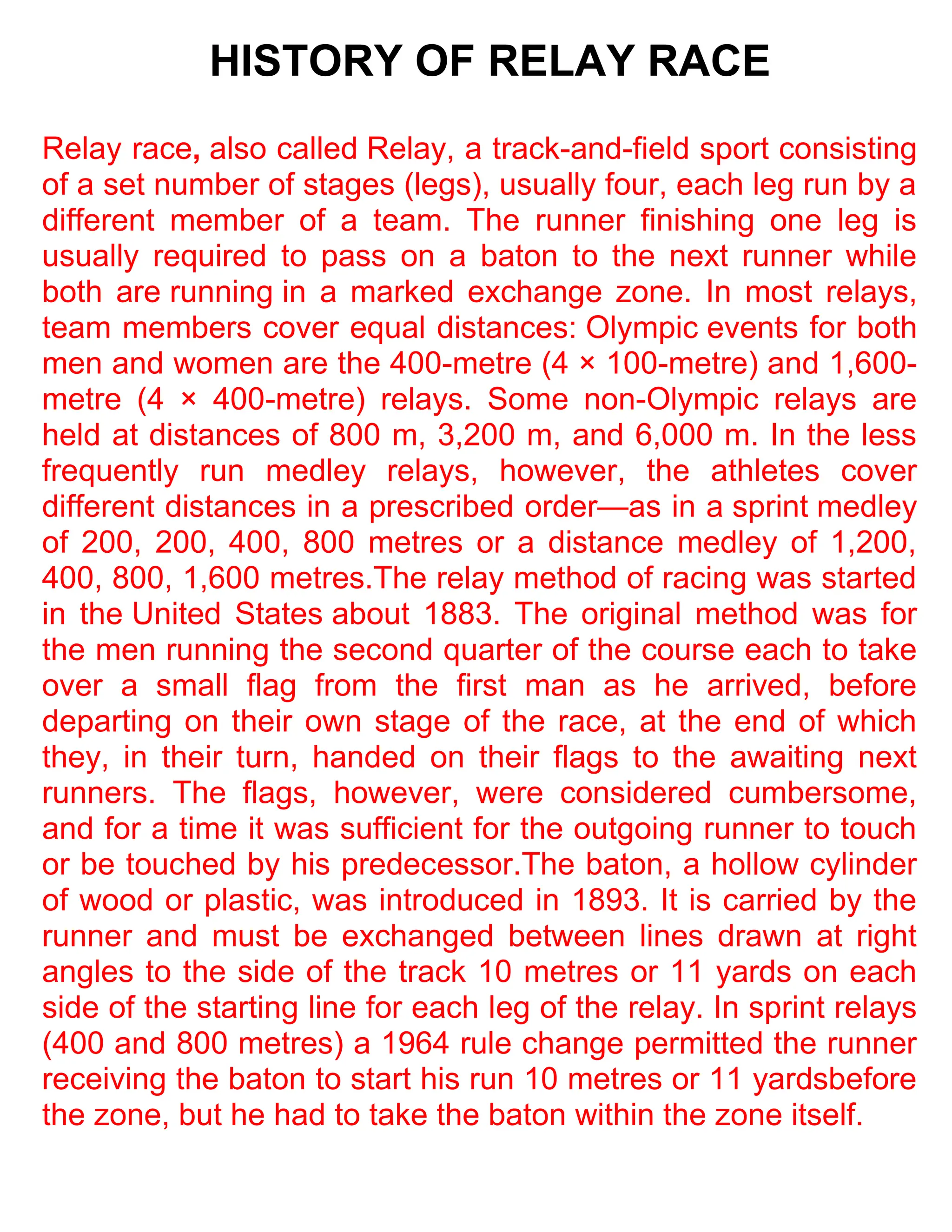 Practical file of Athletics in Physical Education & Sports for BPEd ...