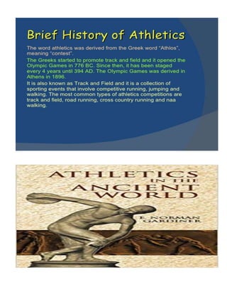 Practical file of Athletics in Physical Education & Sports for BPEd ...