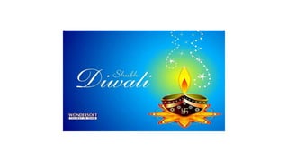 "Wish You all a Fun filled, Crackling, Auspicious Diwali" | PPT