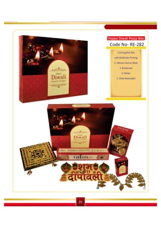 Divine Prosperity Diwali Box: Lakshmi & Ganesh Murti Set | PDF