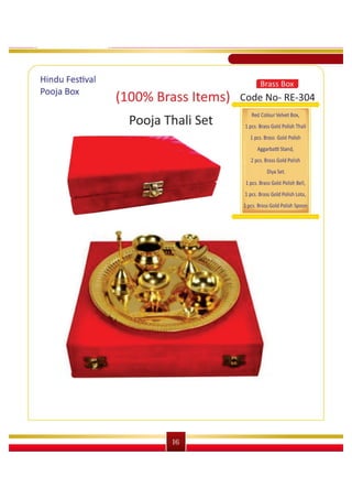 Divine Prosperity Diwali Box: Lakshmi & Ganesh Murti Set | PDF