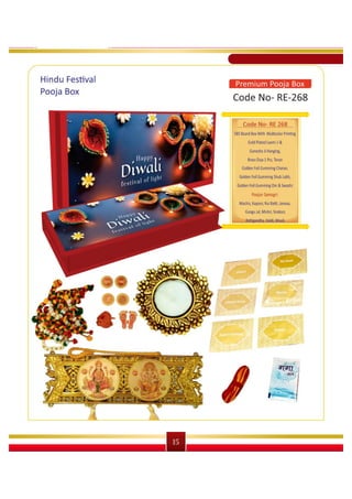 Divine Prosperity Diwali Box: Lakshmi & Ganesh Murti Set | PDF