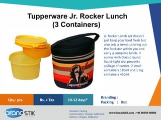 Diwali Gifting Options - Tupperware | PDF