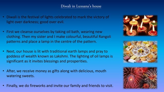 Diwali presentation | PPT