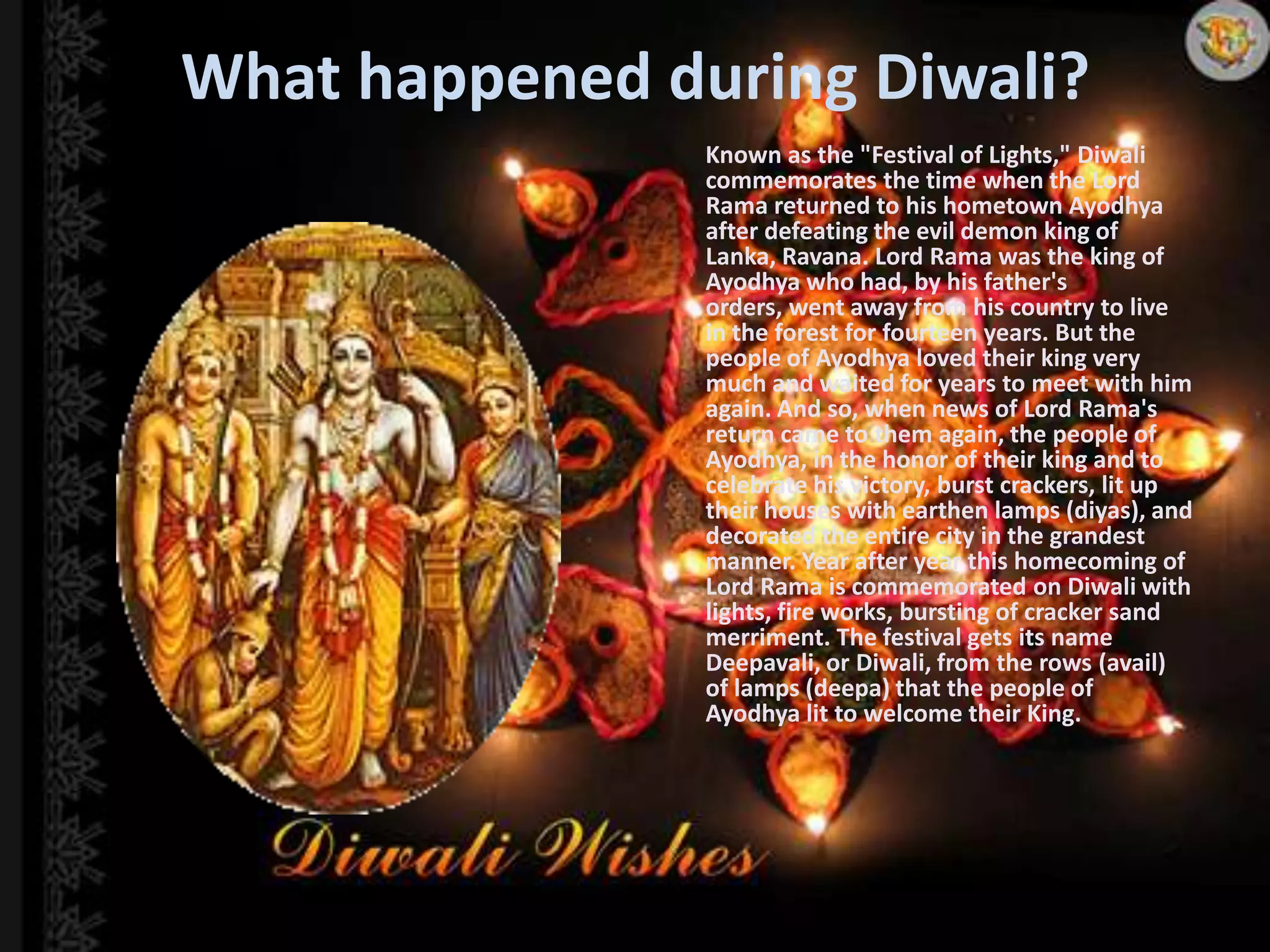 presentation on diwali by shweta | PPSX