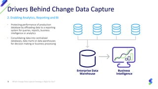 Which Change Data Capture Strategy is Right for You? | PDF