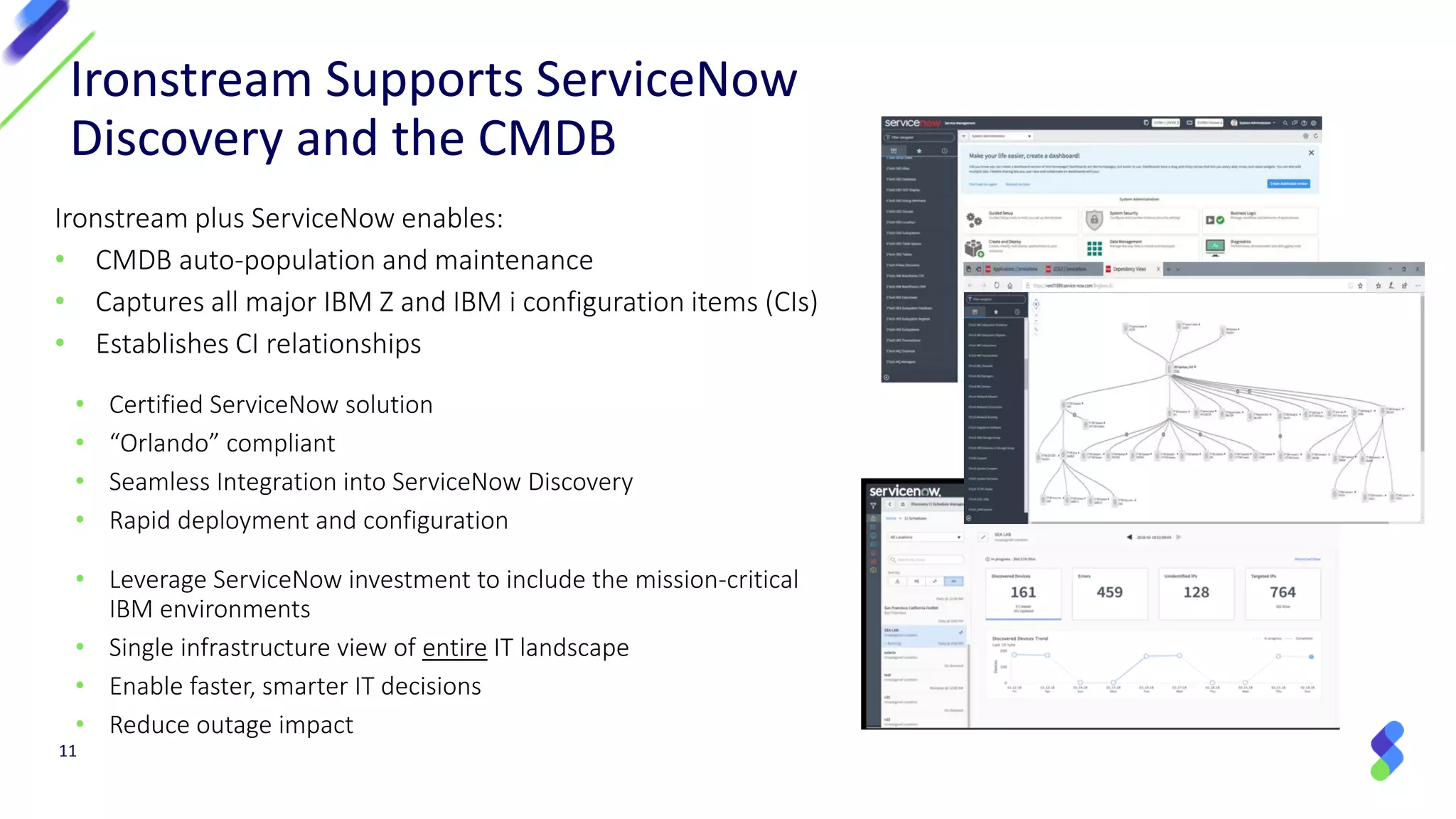 Top Use Cases for Mainframe and IBM i Discovery in ServiceNow® | PDF