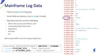 Using a Data Model to Bridge the Mainframe-Splunk Knowledge Gap | PPT