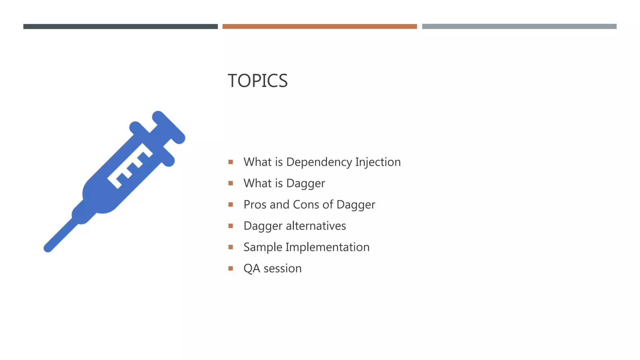 Di with dagger2 in android | PPTX