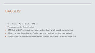 Di with dagger2 in android | PPTX