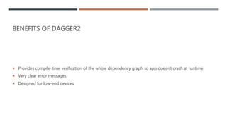 Di with dagger2 in android | PPTX