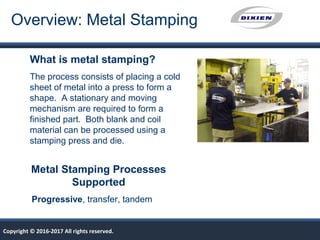 What is progressive stamping? | PPT