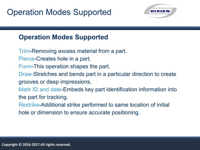 What is progressive stamping? | PPT