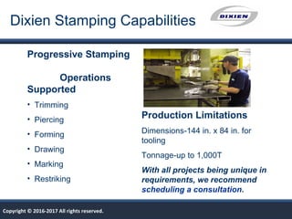 What is progressive stamping? | PPT