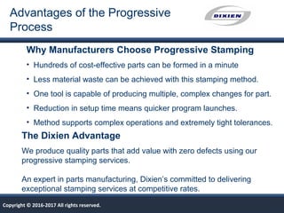 What is progressive stamping? | PPT