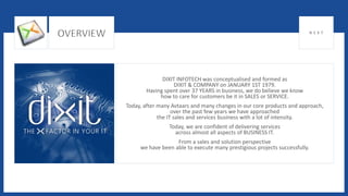 Dixit Infotech New Avtaar | PPSX