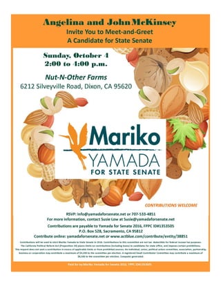 Flyer - State Senate Campaign | PDF