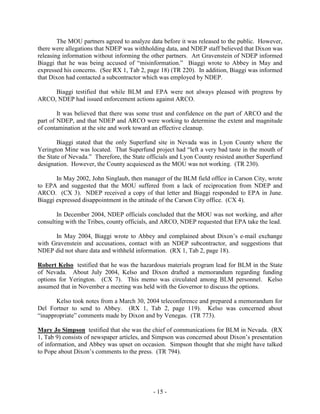 Dixon Settlement | PDF