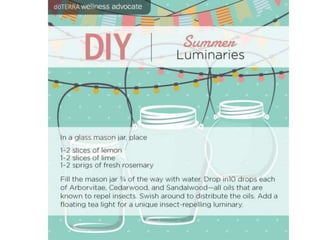 Doterra DIY Projects | PPT
