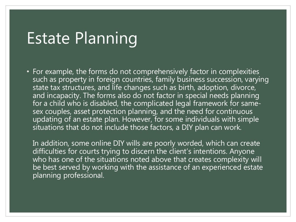 Why You Should Pass On DIY Estate Planning why-you-should-pass-on-diy-estate-planning