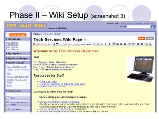 DIY Intranet Wiki | PPT | Computing | Technology & Computing