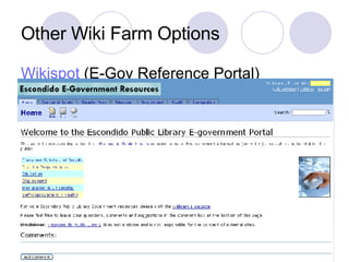 DIY Intranet Wiki | PPT | Computing | Technology & Computing
