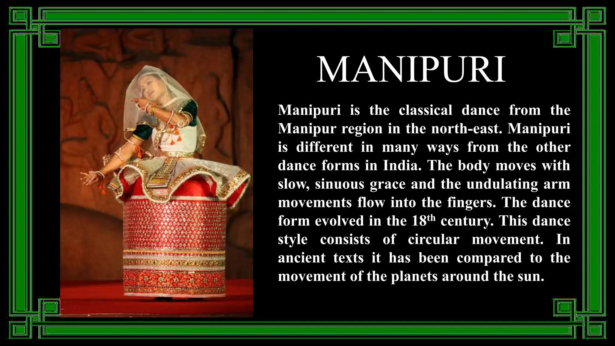 Indian Classical Dance forms - Rich Heritages | PPTX