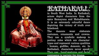 Indian Classical Dance forms - Rich Heritages | PPT