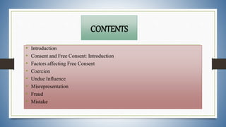 diya ppt.pptx PRESENTATION ON FREE CONSENT.BUSINESS LAWS | PPT