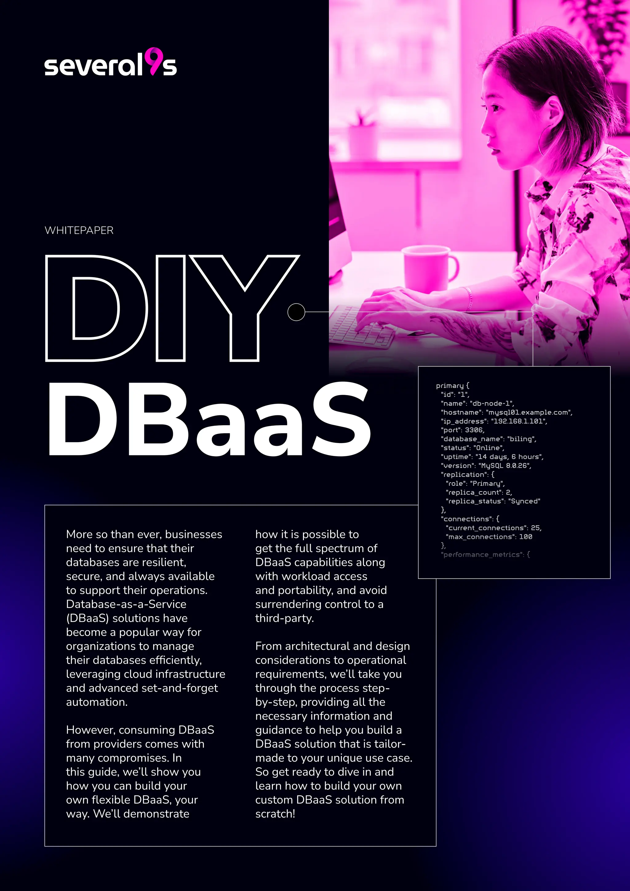 DIY DBaaS: A guide to building your own full-featured DBaaS | PDF