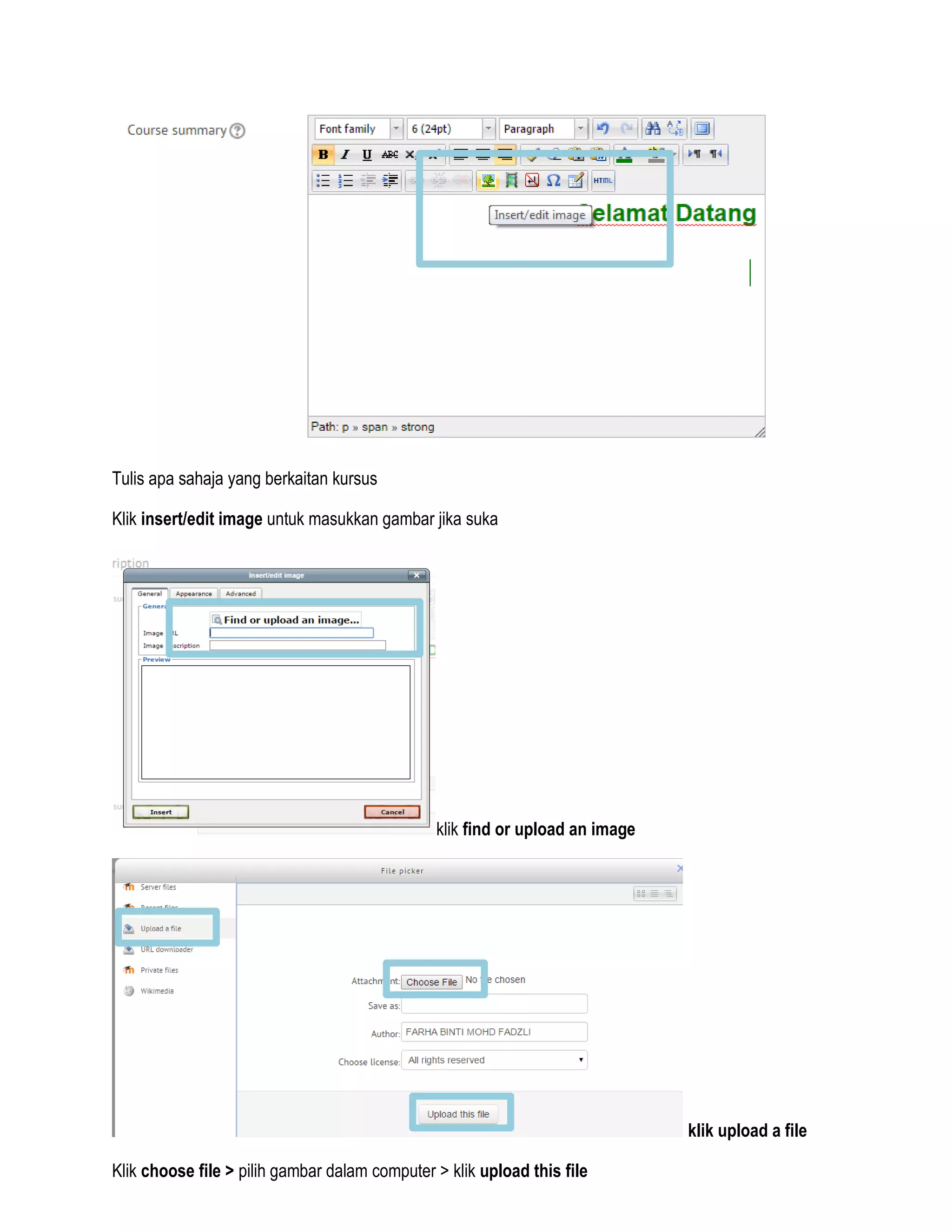 DIY CIDOS 2.5 PART 1 : CREATE COURSE PLATFORM | PDF