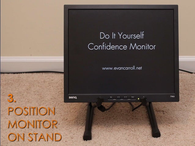 Create a DIY Confidence Monitor for Your Events | PPTX