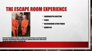 DIY Escape Rooms & Immersive Experiences in the Library | PPT