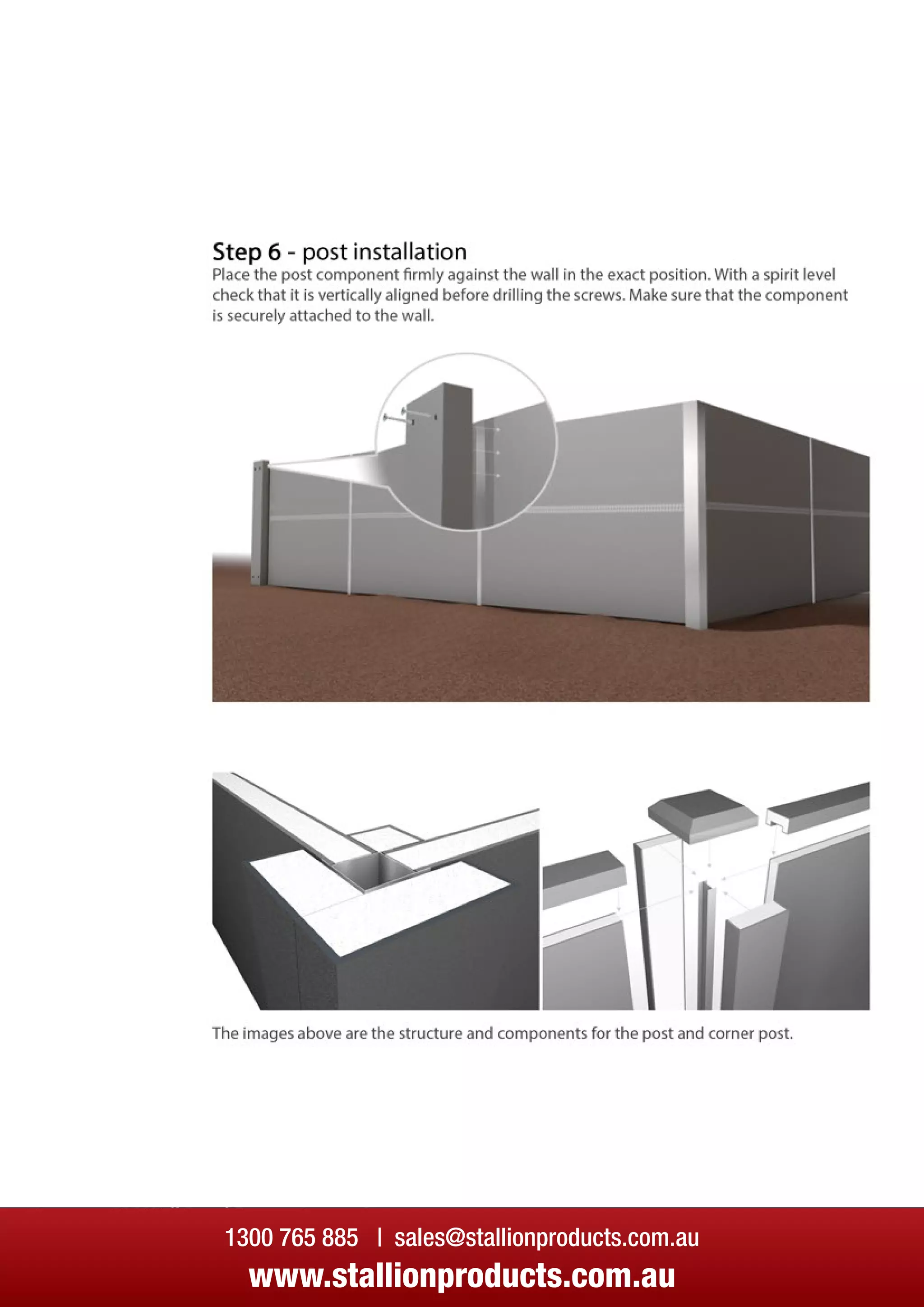 Stallion Products - Installation Guide for DIY Wall Panel Fence System ...