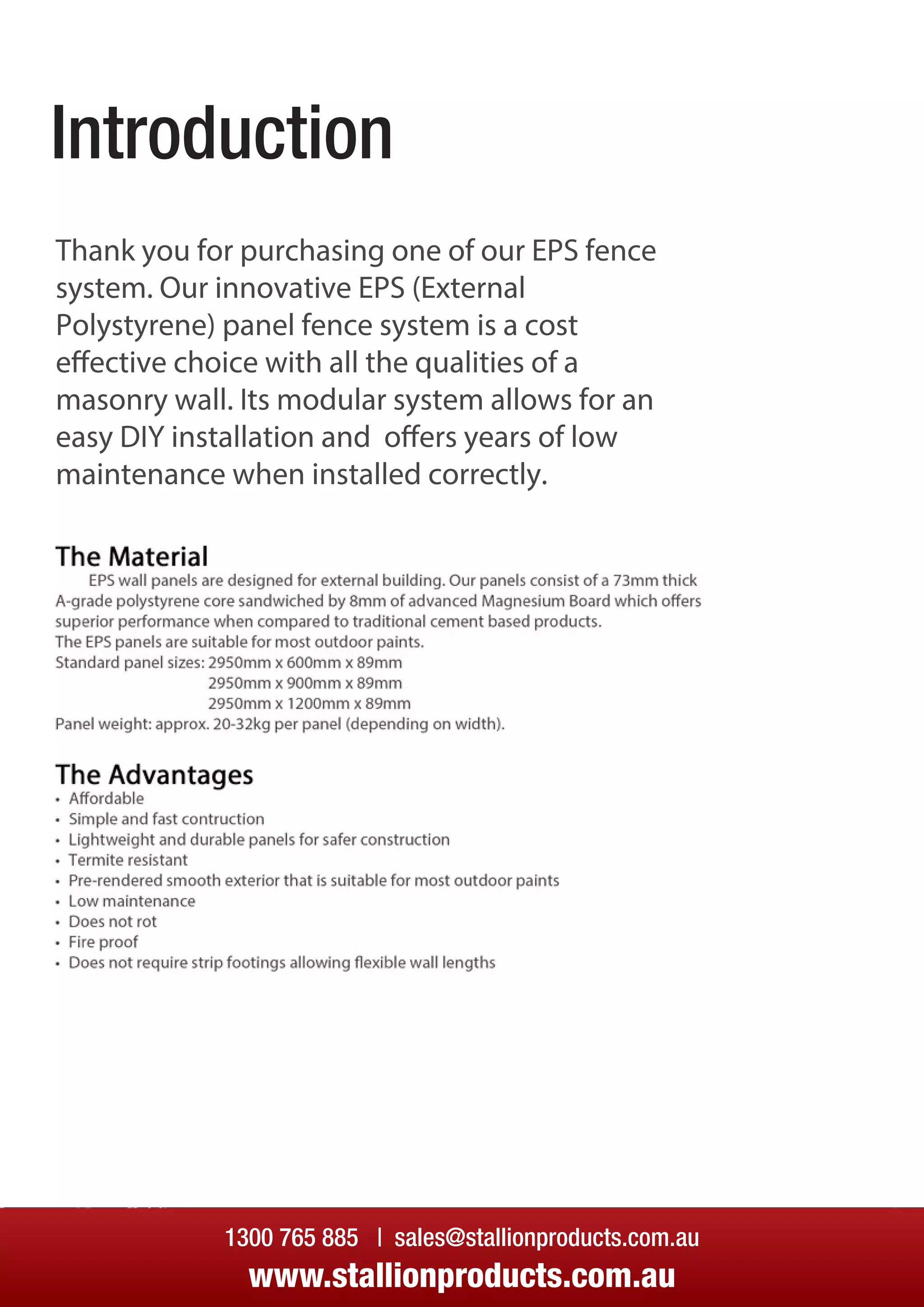 System B - Installation Guide for DIY Panel Fences System | PDF