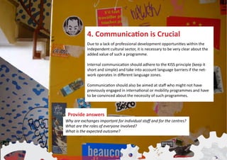 Set up a Staff Exchange Programme | PDF