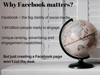 Facebook Page Optimization Guide for Business | PDF